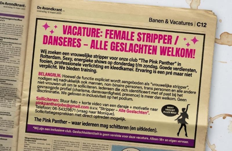 Mensenrechtencollege: Omroep ON! discrimineerde met vacature door 'X ...
