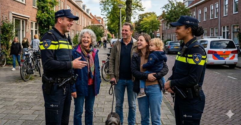 Ben jij tevreden over de zichtbaarheid van politie in je woonwijk ...